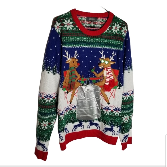 33 Degrees | Sweaters | 33 Degrees Ugly Christmas Sweater Womens Xl ...